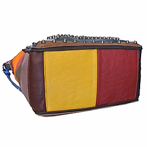 Amerileather QMetal Crossbones (Rainbow)