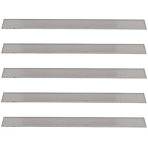 ABN Replacement 8in Floor Razor Scraper Blades 5-Pack – Heavy-Duty Garage Flooring Removal and Demolition Razors