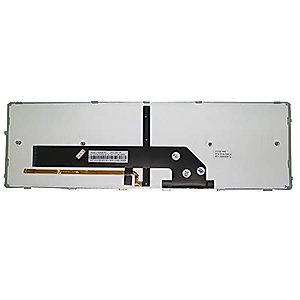 Laptop Keyboard for Gigabyte P37K P37K V3 P37X V4 P37X V5 P37X V6 P37X V6-PC4D P37X V6-PC4K4D Korea KR with Silver Frame and Backlit