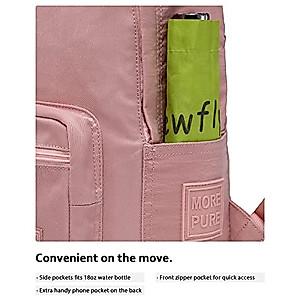 Hot Style Small Backpack Purse College Day pack ,D225f, Millennial Pink