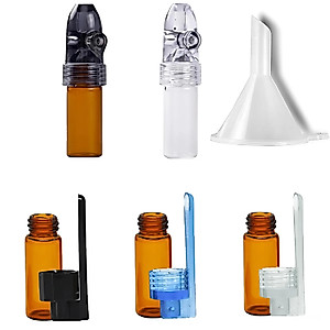 AKIRAMERUNA 6 Pack Leak-Proof Bottle Portable Pepper Shaker Outdoor Camping Travel
