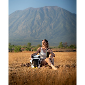 SPARTER Backpack Cooler Insulated Leak Proof 30 Cans, 2 Insulated Compartments Thermal Bag, Portable Lightweight Beach Travel Camping Lunch Backpack for Men and Women