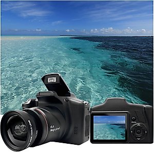 Digital Camera 16MP 2.4 Inch LCD Screen 16X Digital Zoom 720P Digital Camera Portable Small Camera for Teens Students Boys Girls Seniors