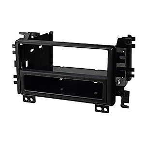 Scosche FD3090B Compatible with Select 1995-2016 Ford, Mercury, Lincoln and Mazda Double DIN & DIN+Pocket Dash Kit Black