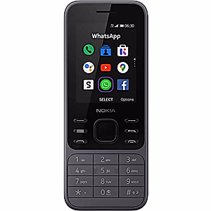 Nokia 6300 4G TA-1324 4GB GSM Unlocked Dual Sim Phone - Light Charcoal