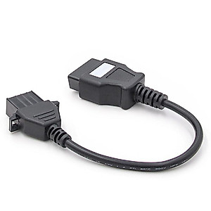 E-Car Connection 8 Pin OBD to 16 pin OBD2 Diagnostic Adapter Cable for Volvo Trucks