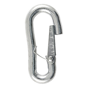 CURT 81271 Snap Hook Trailer Safety Chain Hook Carabiner Clip, 7/16-Inch Diameter, 5,000 lbs