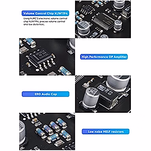 SMSL AO200 Digital Power Amplifier MA12070×2 Chip 150W×150W USB/XLR/RCA Input 2 Channel HiFi Desktop Amp with Remote Control for Subwoofer/Passive Speaker