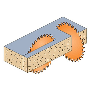 CMT 255.080.10 ITK Industrial Fine Finish Saw Blade, 10-Inch x 80 Teeth 40° ATB Grind with 5/8-Inch Bore