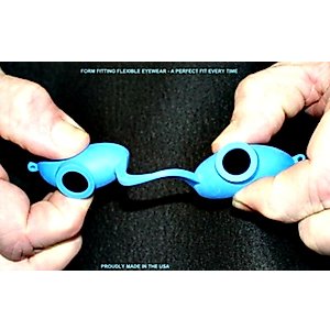 Tanning Bed Eyewear Sunnies Flexible EVO FLEX Goggles BLUE