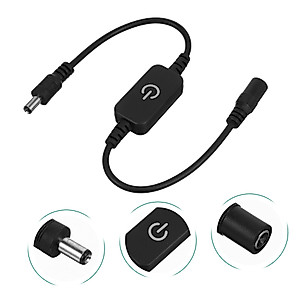 Housoutil 1pc Light Strip Dimmer Table Lamp Adjustment Led Dimmer Controller Touch Light Led Power Led Sensor Light Strip Adjustment Light Modulator Bar Plastic Dc