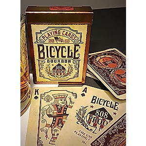 Bicycle Bourbon Playing Cards Brown'