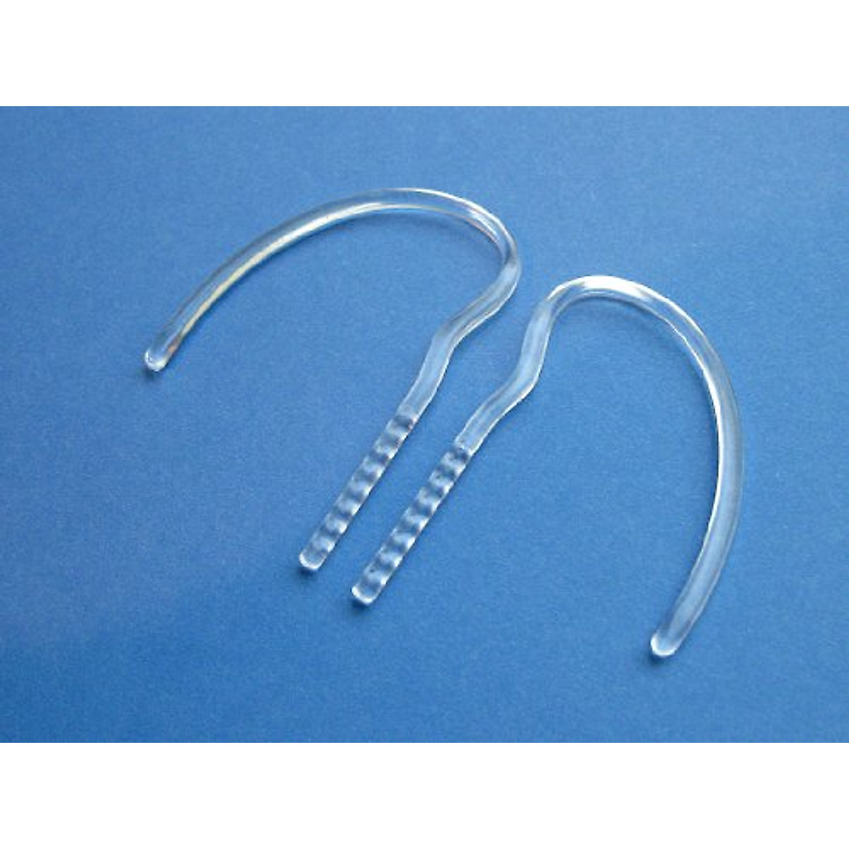 2 Clear Long Earhooks Earloops Compatible with Blueant T1, V1, V1x, Z9, Z9i Headset Wireless Devices