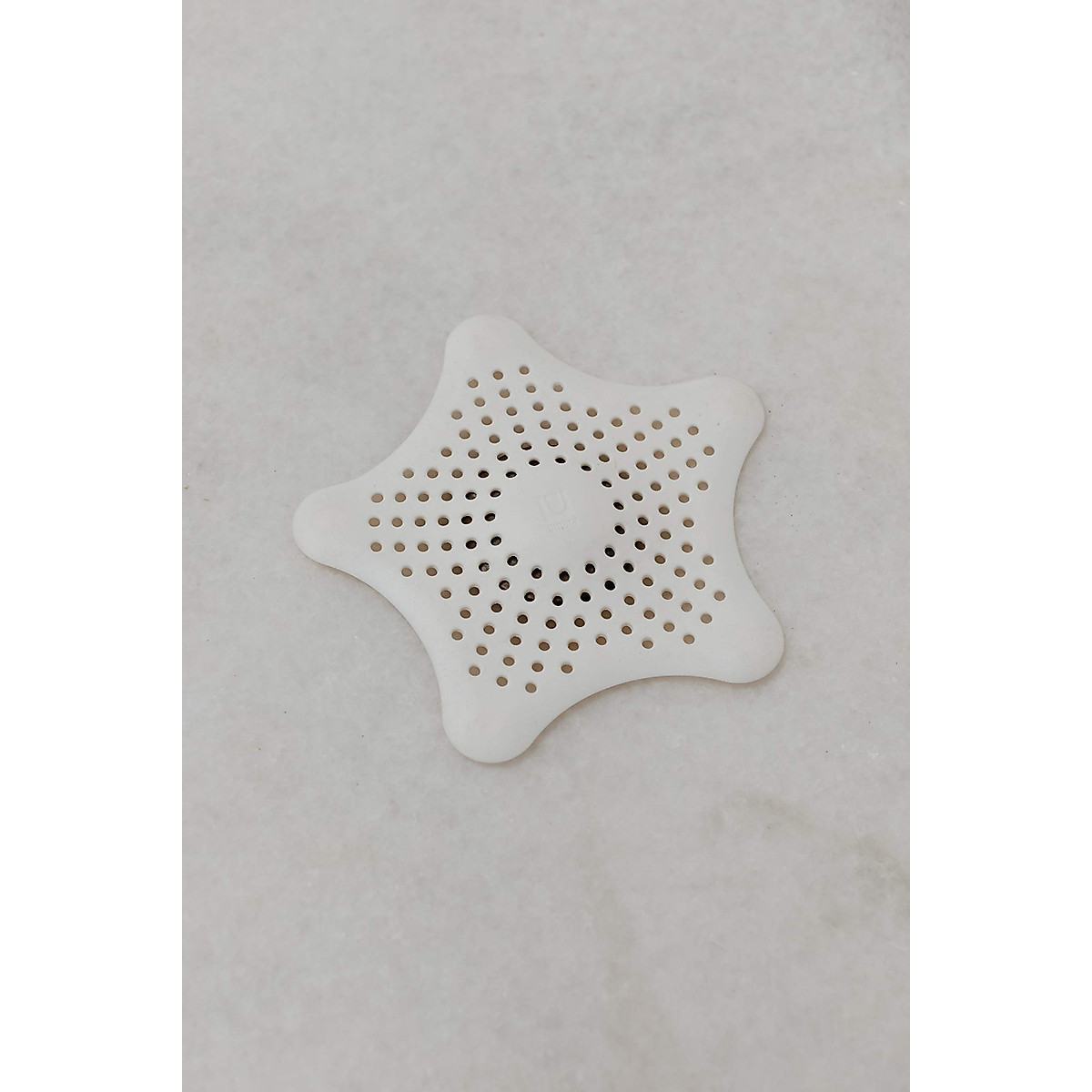 Umbra Starfish Drain Cover/Hair Catcher, White