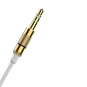 Betron ELR50 Headphones Earphones Wired with Noise Isolating in-Ear Earbuds, Gold