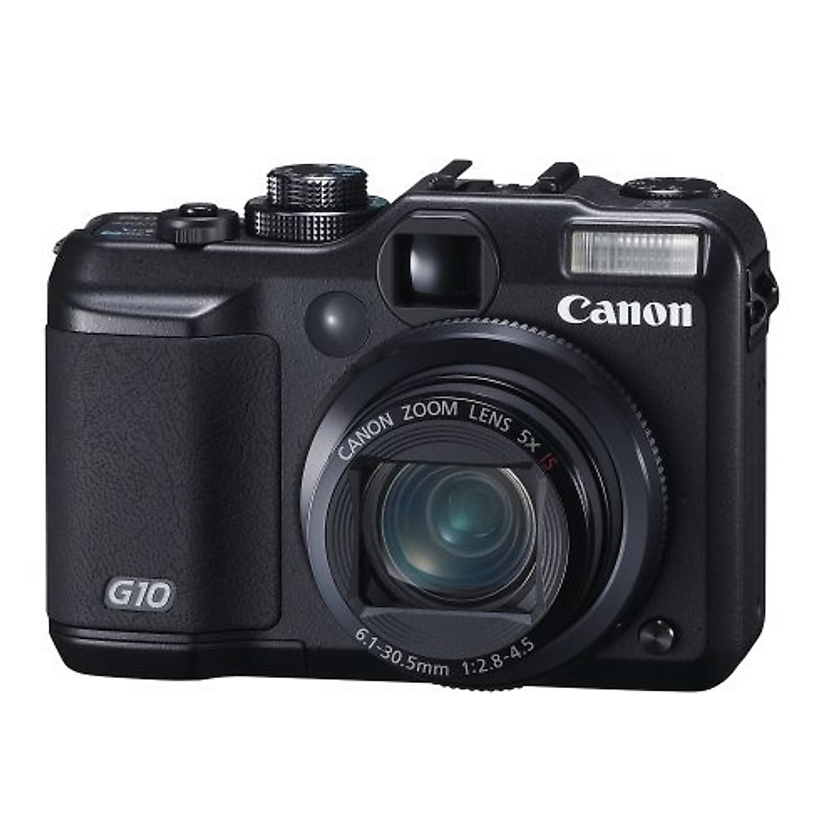 Canon Powershot G10 14.7MP Digital Camera with 5x Wide Angle Optical Image Stabilized Zoom (Renewed)