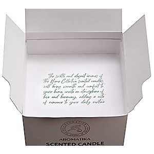 Scented Candle Wild Lemongrass - Soywax Candle with Essential Oil - Aromatherapy Candle - Up to 45 Hours Burn Time - Glass Candle Gift - Luxury and Sensual Soy Wax Candle