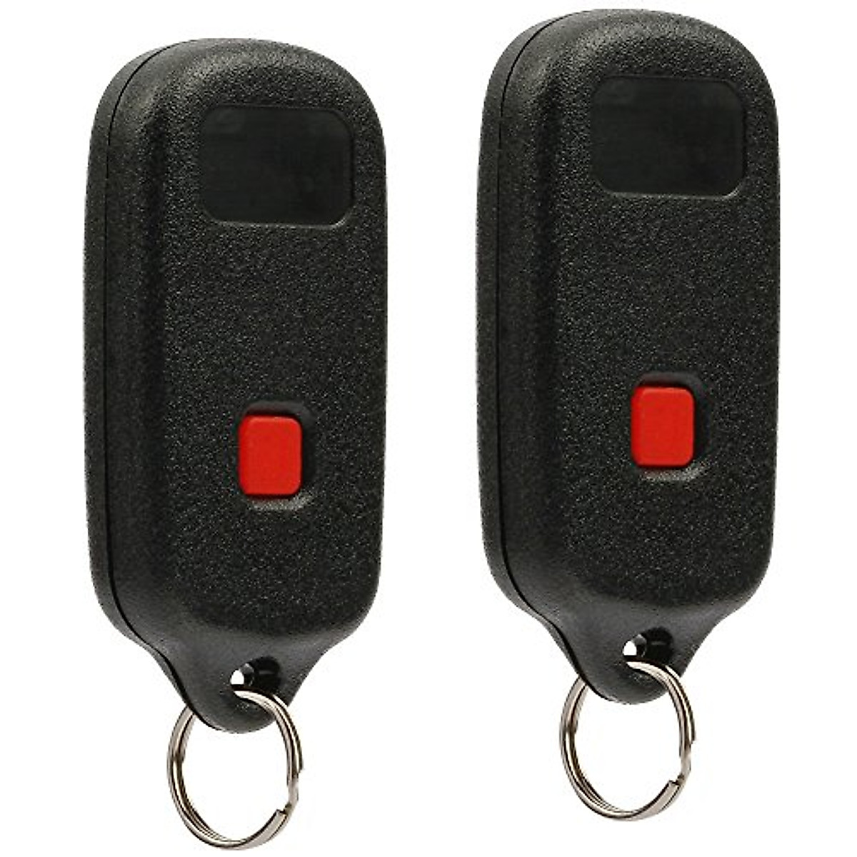 Key Fob Keyless Entry Remote fits Toyota Camry Celica Corolla Echo Matrix Sienna Solara (GQ43VT14T 2-Btn w/Panic), Set of 2
