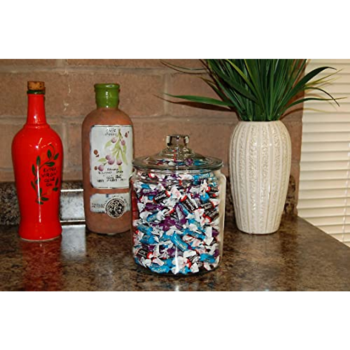 Tootsie Roll and Frooties Candy - 3 Favorites Mix-Midgees-Blue Raspberry-Grape-1.75 LB Assortment of Chewy Taffy-Individually Wrapped - Bulk Variety Pack - Enclosed in a Secured Heat Sealed Bag-Snack Hotline