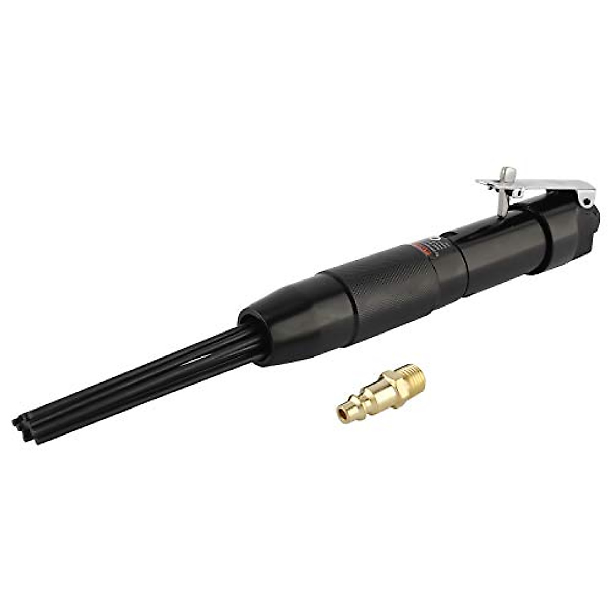 BTSHUB Compact Air Needle Scaler Air Powered Pneumatic Rust Paint Weld Removal Tool