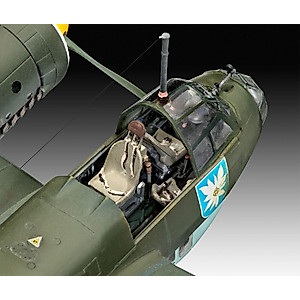 Revell RV04972 Junkers Ju88 A-1 Battle of Britaon 1:72 Plastic Model kit, Unlackiert