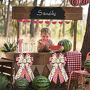 Hying 2 Rolls Summer Slipper Ribbons Wired for Wreath Bows Wrapping Gifts, Beach Slipper Dots Ribbon for Gift Wrapping Birthday Party Decoration DIY Crafts 2.5" X 10 Yards Rose Dots Wired Edge Ribbon