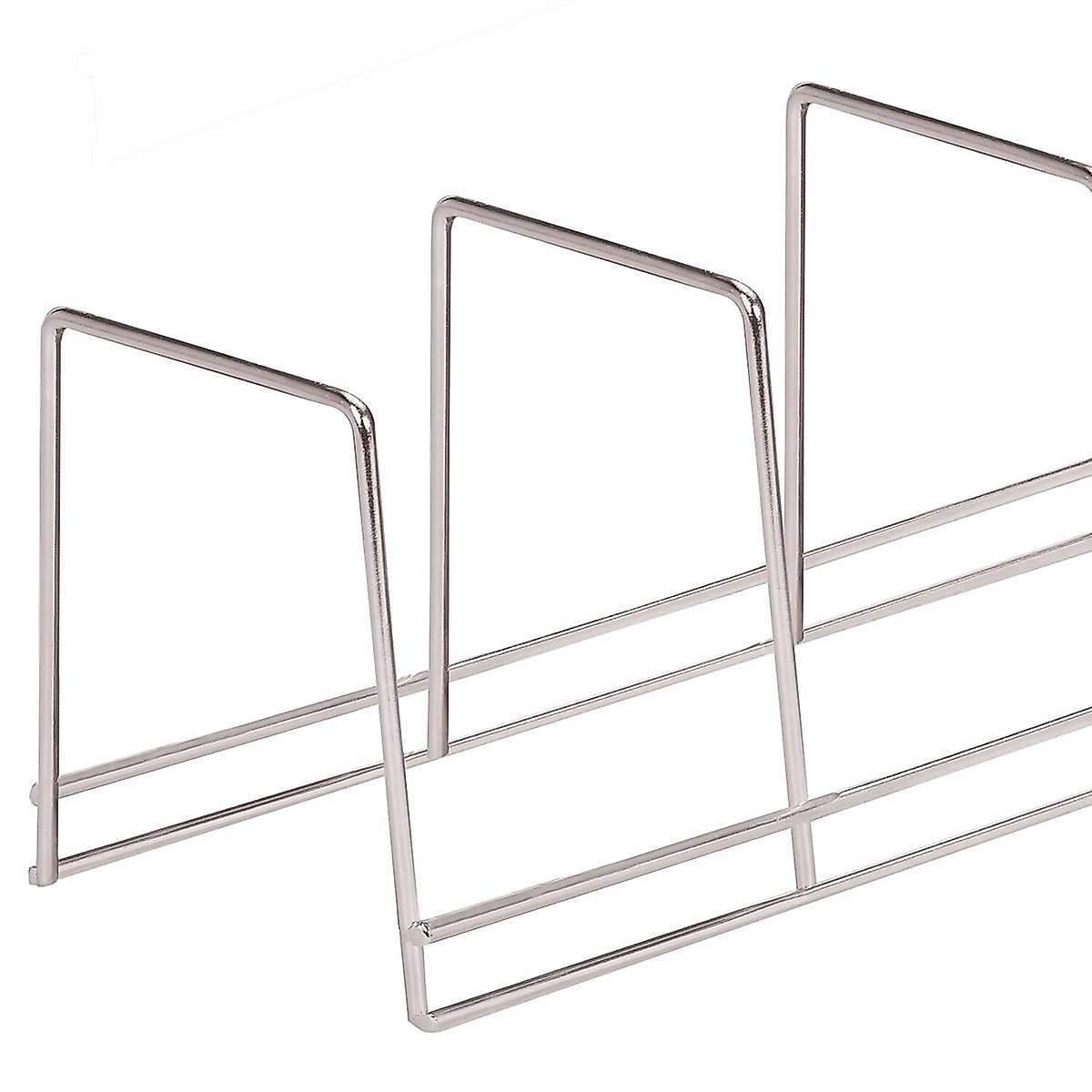 Better Houseware 1494/4 Plate Rack, standard, Silver
