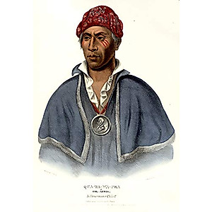 Qua-Ta-Wa-Pea or Col. Lewis. A Shawnnee Chief.
