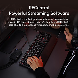 AVerMedia Live Gamer Ultra GC553 – 4K60 HDR Pass-Through, 4K30 Capture, Low Latency for Xbox Series X/S, PS5, Switch, Windows 11/macOS 10.13