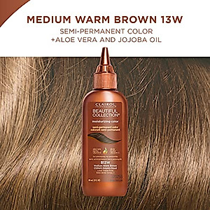 Clairol Professional Beautiful Collection Hair Color, 13w Medium Warm Brown, 3 oz