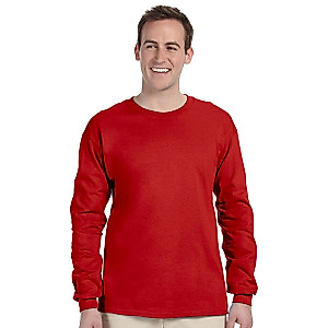 Fruit of the Loom HD Cotton 100% Cotton Long Sleeve Tee