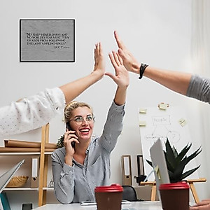 Worldly Fear Musn’t Dim Light - Motivational Wall Art, Motivational Wall Decor Print With J.R.R. Quotes Is An Inspirational Wall Art For Office, Home Wall Decor & School Decor. Unframed-10 x 8"