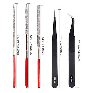 44Pcs Gundam Model Tools Kit Gunpla Tool Model Hobby Tool Kits Bandai Tool Gundam Modeler Basic Tools for Hobby Model Building Making Assembling