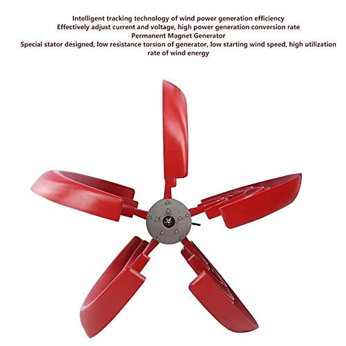 Windmill Generator, Wind Power Machine Low Failure Rate 400W for Marine Industrial Energy for Home Garden Boat(#2)