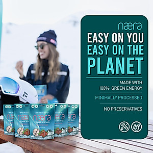 Næra Icelandic - 5-Pack Strawberry (Icelandic Skyr) Crunch Protein Snacks, GMO-Free, Gluten-Free Protein Snacks, Lactose-Free Individual Snacks, Snacks for Adults & Kids, (0.88 oz ea)