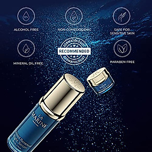 Pearl Retinol Serum - Anti Aging Treatment for Face - Vitamin C & E, Hydrolyzed Pearl and Jellyfish Extract - Reducecs Wrinkles, Fine Lines, Dark Spots, Age Spots, Sun Spots - LaMarine Skincare, 1oz