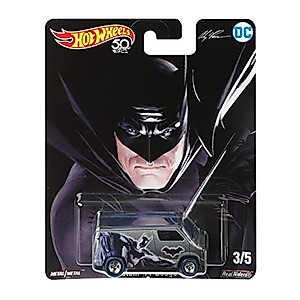 Hot Wheels Alex Ross Limited Edition Collector 5 Pack, Multicolor