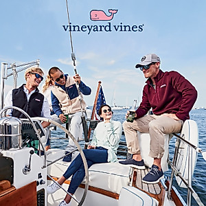 vineyard vines Men's Long Sleeve Vintage Whale Pocket T-Shirt, Gray Heather, Large