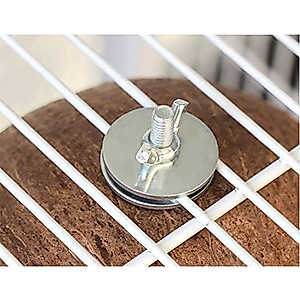 Birdhouse, Parakeet Bird Nest for Cage Coconut Shell Rope Weave Bird Breeding Nest for Budgie Parakeet Conure Canary Lovebird