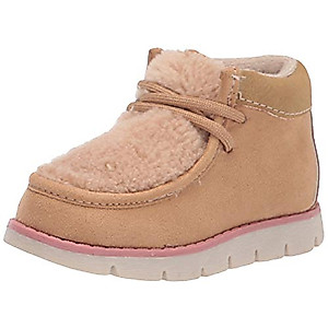 OshKosh B'Gosh Girls' MAYPLE Boot Snow, Tan, 12 medium US