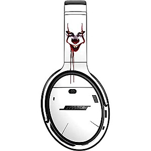 Skinit Decal Audio Skin Compatible with Bose QuietComfort 35 II Headphones - Officially Licensed Warner Bros Pennywise Bloody Design