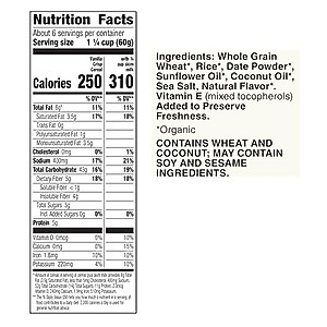 Cascadian Farm Organic Vanilla Crisp Cereal, 12.5 oz