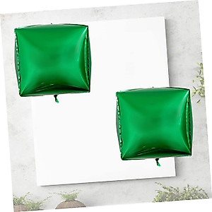 ERINGOGO 10 Pcs 24 Kids Party Decorations Party Decorations for Kids Aluminum Film Balloon Premium Material Balloon Wedding Balloons Love Balloon Cube 24inch Ballons Party Supplies