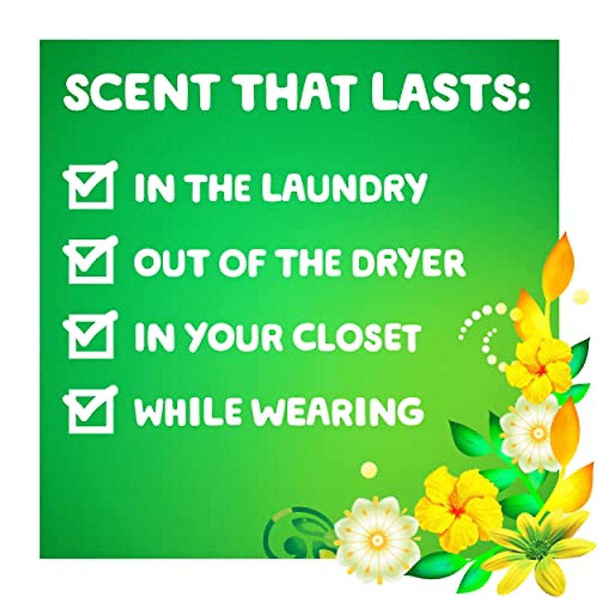 Gain Laundry Bundle: Gain Laundry Detergent 2x65oz; Gain Fireworks Scent Booster Beads, 26.5oz; Gain Dryer Sheets, 240ct