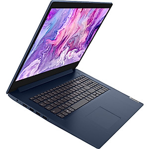 Lenovo 2023 IdeaPad 3 17.3" HD+ Laptop PC Intel 11th 2-Core i3-1115G4 36GB RAM DDR4 1TB M.2 NVMe SSD Iris Xe Graphics USB-C HDMI WiFi AX BT Webcam Card Reader Blue Windows 11 Pro w/RE Accessories