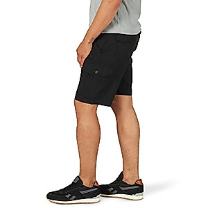 Lee mens Extreme Motion Swope Cargo Shorts, Black, 32 US