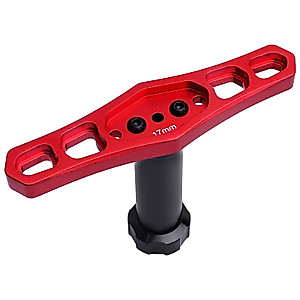 Hobbypark 17mm Wheel Hex Wrench, Hex Socket RC Wheel Spanner Tools Hex Nut Driver, RC Turnbuckle Wrench, Screw Tray for RC Car Truck Crawler Truggy Buggy Tires Models