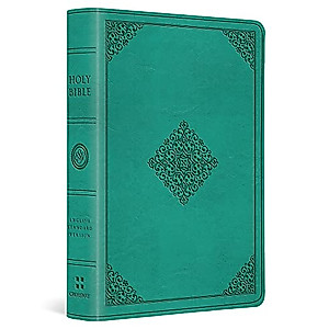 ESV Value Large Print Compact Bible (TruTone, Teal, Ornament Design Size: 8.0)