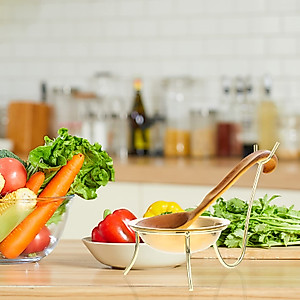 Hemoton 1pc Bracket Stainless Steel Spoon Holder Chef Spoon Rest Kitchen Storage Rack Cooking Utensils Stand Stainless Steel Spoon Rack Utensil Rack Tower Ladle Rest Dining Table Decorate