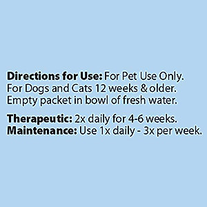 Ark Naturals Plaque Zapper, Pet Dental Water Additive, Reduces Bad Breath, Plaque & Tartar, for Small to Medium Bowls, 30 Count